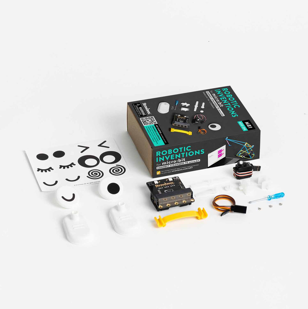 Strawbees Robotic Inventions for micro:bit Project Pack – BirdBrain Technologies