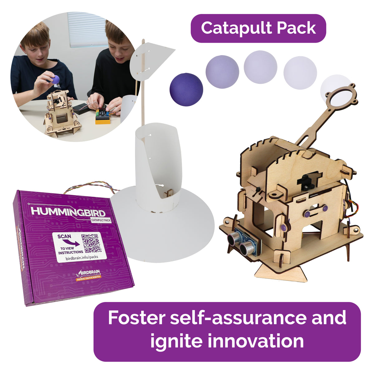 Hummingbird Starter Flock with Catapult Project Pack – CreXo